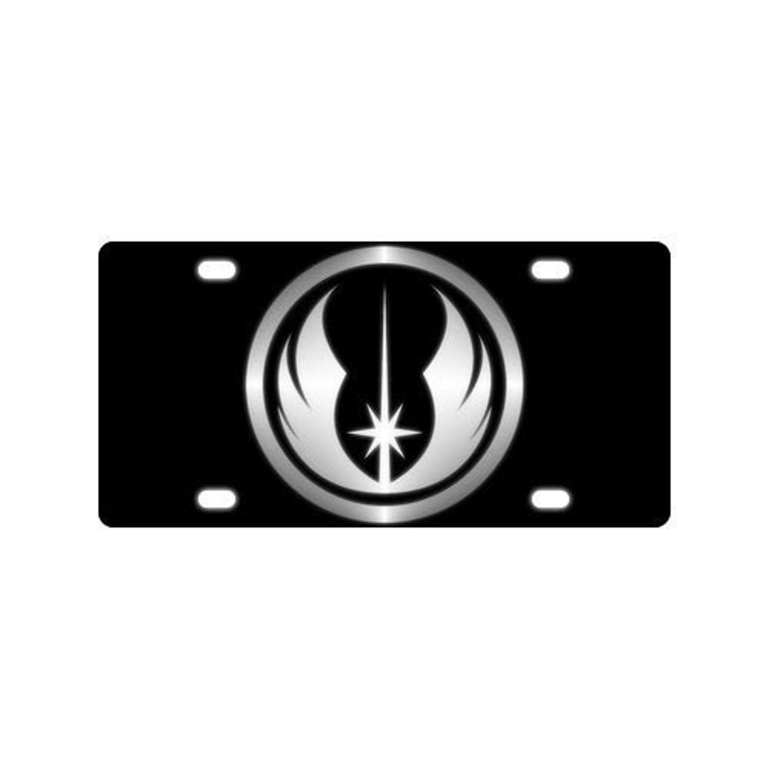 Yoda Jedi Anakin A2d2 Skywalker Starwars Star Wars Metal License Plate ...