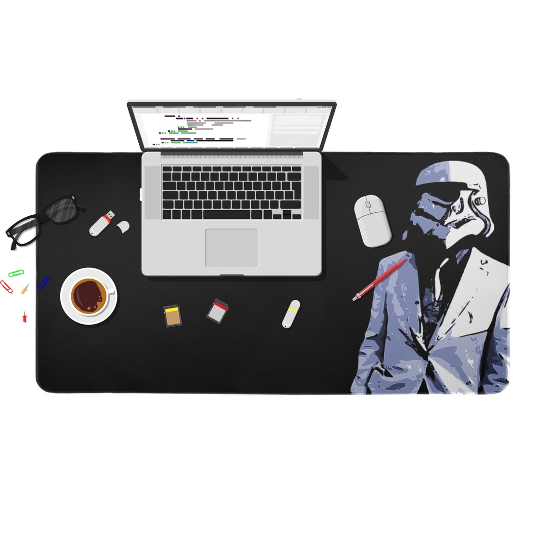 Stormtrooper, Star Wars, Gaming Biggest 39x20 XXL Computer Desk Mat ...