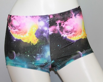 Galaxy shorts | Etsy