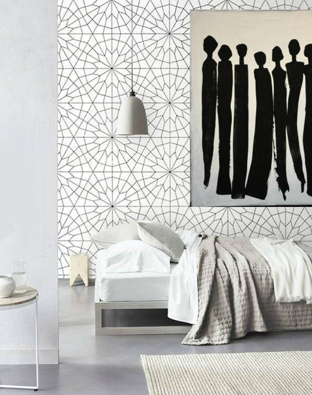 Sale-large 36"x48" Oversized Original Acrylic on Canvas Portrait ...