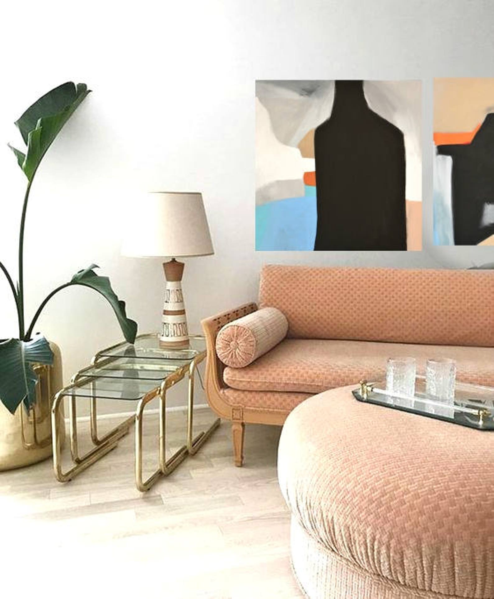 Painting 20x20 Thick-edged Gallery Style Canvas Painting - Etsy