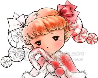 Happy Pierrot Sprite Aurora Wings Digital Stamp Baby Clown | Etsy