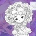 Anemone Sprite JPG PNG Aurora Wings Digital Stamp Little - Etsy