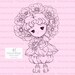 Anemone Sprite JPG PNG Aurora Wings Digital Stamp Little - Etsy