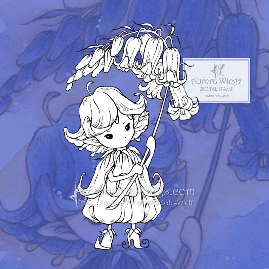 Timbre numérique PNG et JPG Lunatique Bluebell Sprite 2 Téléchargement ...