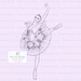 Sugar Plum Fairy - JPG and PNG Digital Stamp - Nutcracker Ballet ...