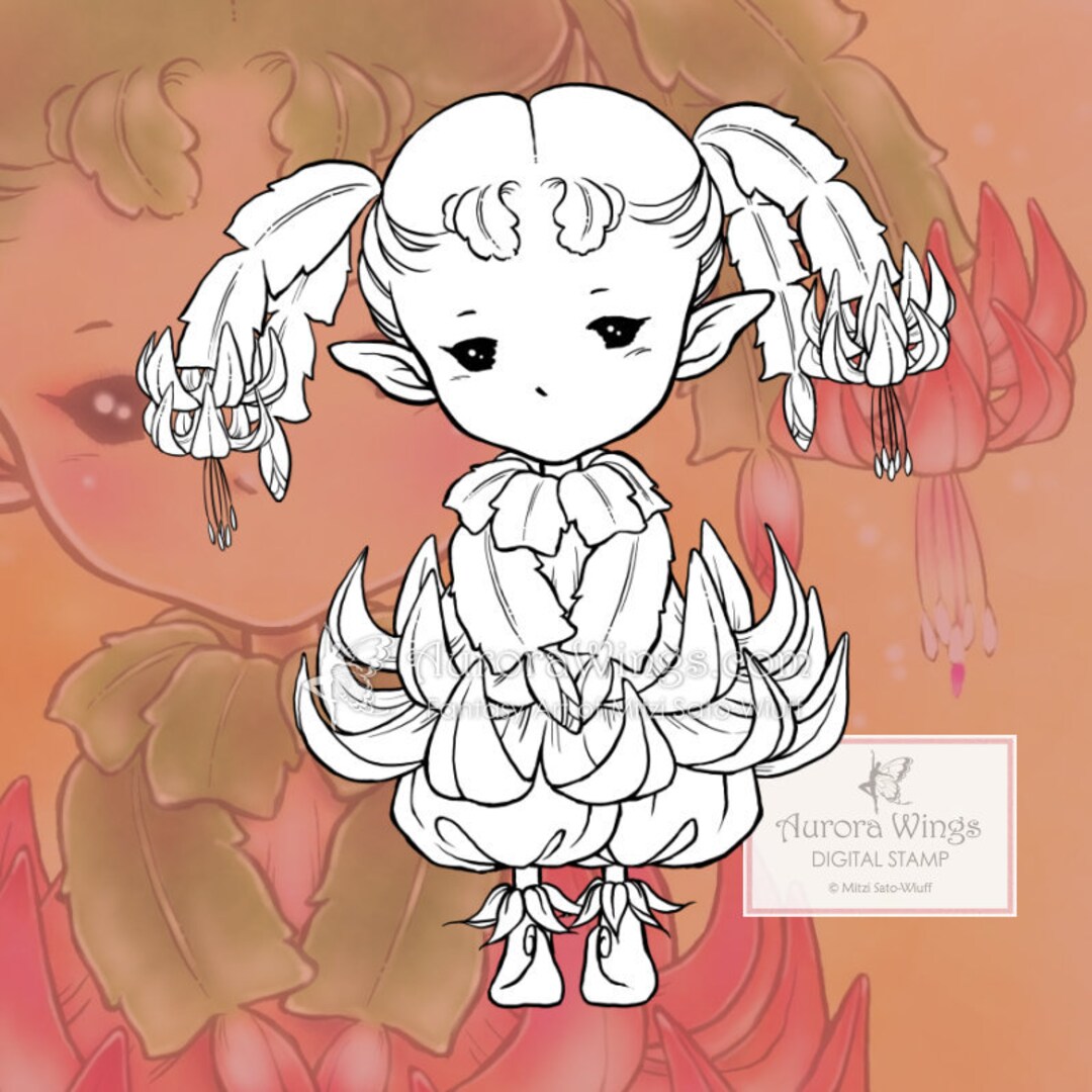 PNG and JPG Digital Stamp - Christmas Cactus Sprite - Holiday Zygo ...