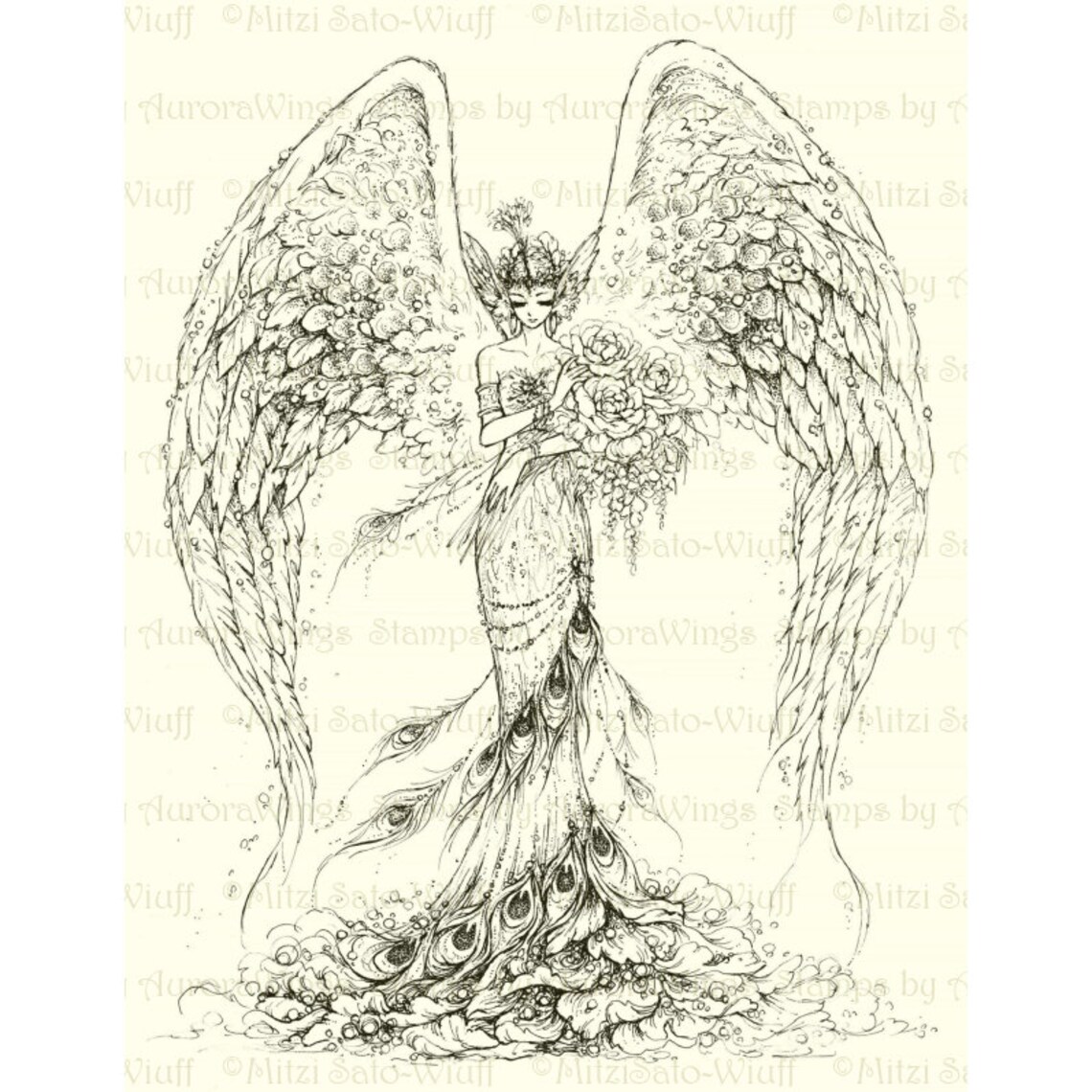 PDF Adult Coloring Page Bundle Wings Collection Vol. 1 - Etsy