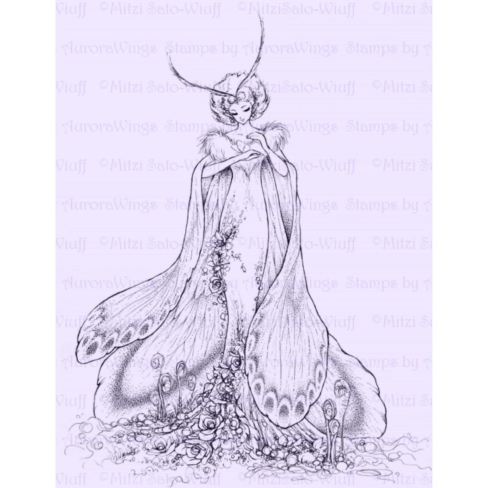 PDF Adult Coloring Page Bundle Wings Collection Vol. 1 - Etsy