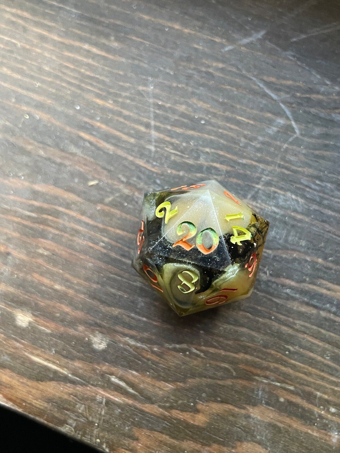 Sacred Gourd, 1d20 Single, Handmade Single, Dnd RPG Dice, Dungeons and ...