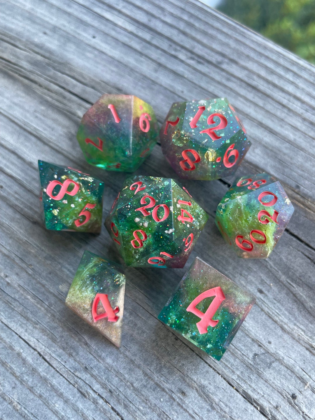 Fae Mistress, HANDMADE Set of Seven, Dnd, Dungeons Dragons, Pathfinder ...
