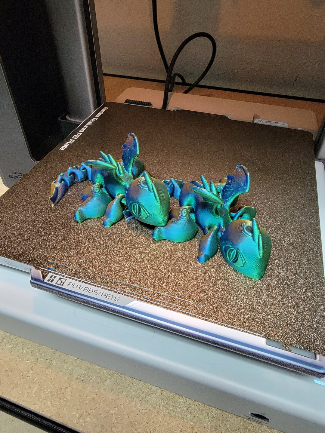 Small Baby Articulated Dragon With Wings - Etsy