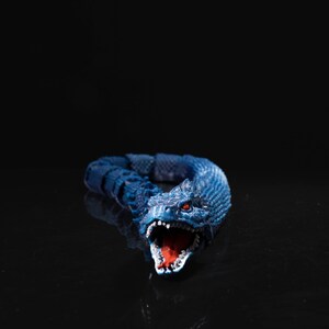 Articulated Basilisk 3D Printed Flexi Snake - Etsy
