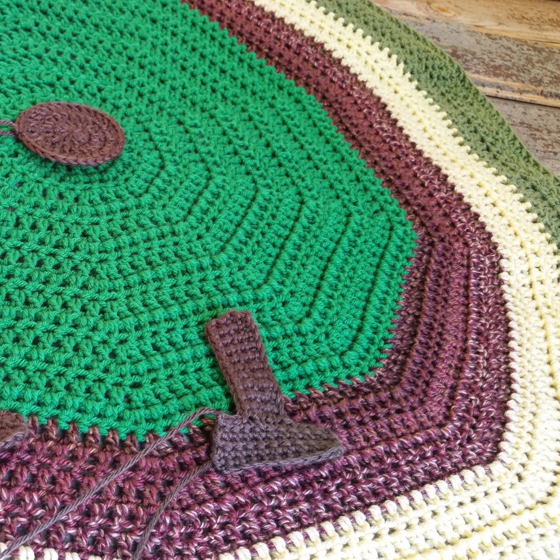 Lord of the Rings Inspired Hobbit Door Blanket *crochet Pattern* FREE ...