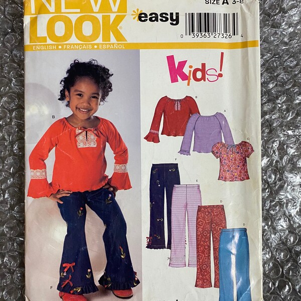 New Look Tween Sewing Patterns - Etsy