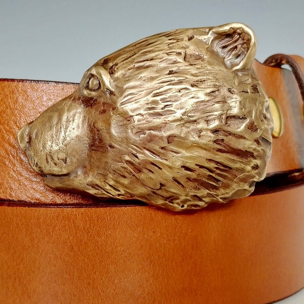 Bear Belt Buckle - Etsy