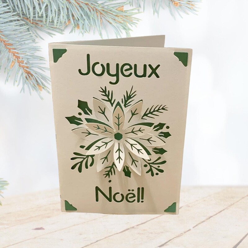 Christmas Cards Joyeux Noel - Etsy