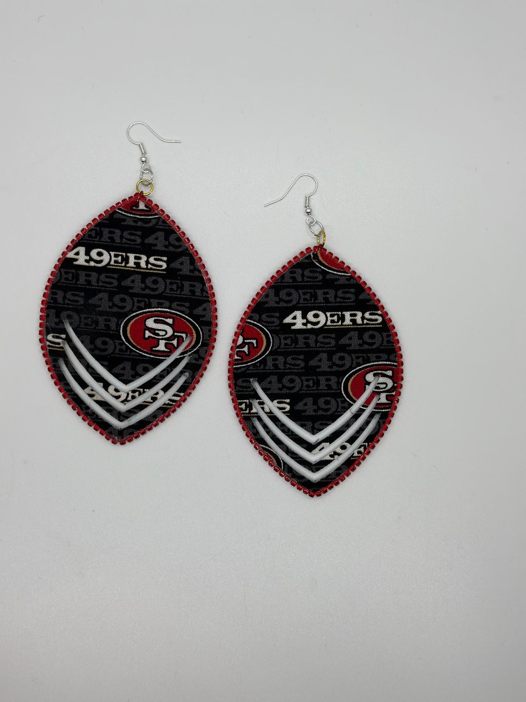 San Francisco 49ers Sargent Cut Jumbo Earrings - Etsy