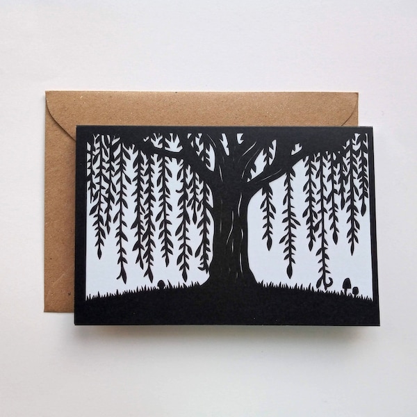 Willow Tree Print - Etsy