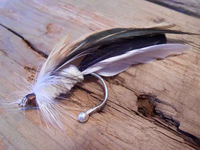 The SNOWBIRD Collection.custom Tie Fly Boutonniere Wedding - Etsy