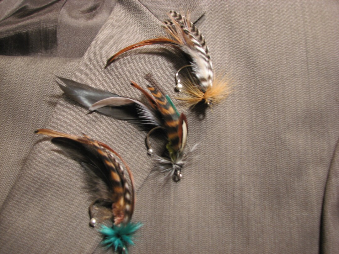 The GREAT GATSBY COLLECTION Set.tie Fly 1920 Buttonhole Lapel Fish ...