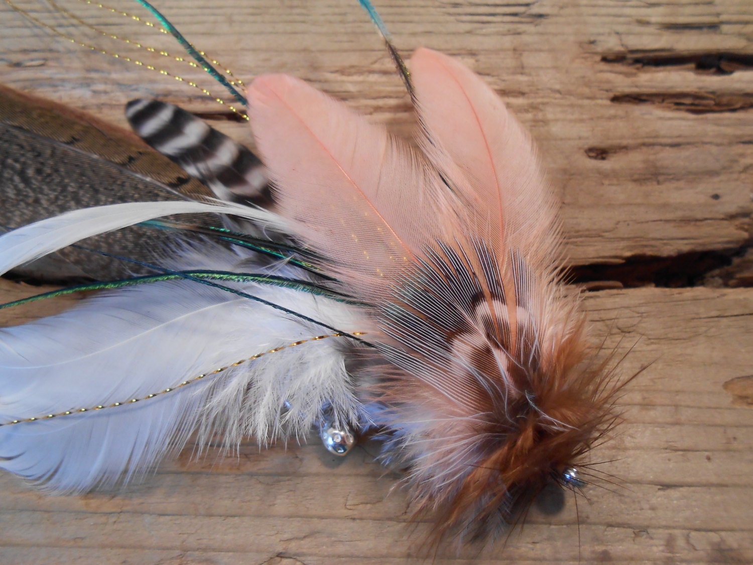 The FAIRFIELD Collection.boutonniere Tie Fly Feather Fishing 1920s ...