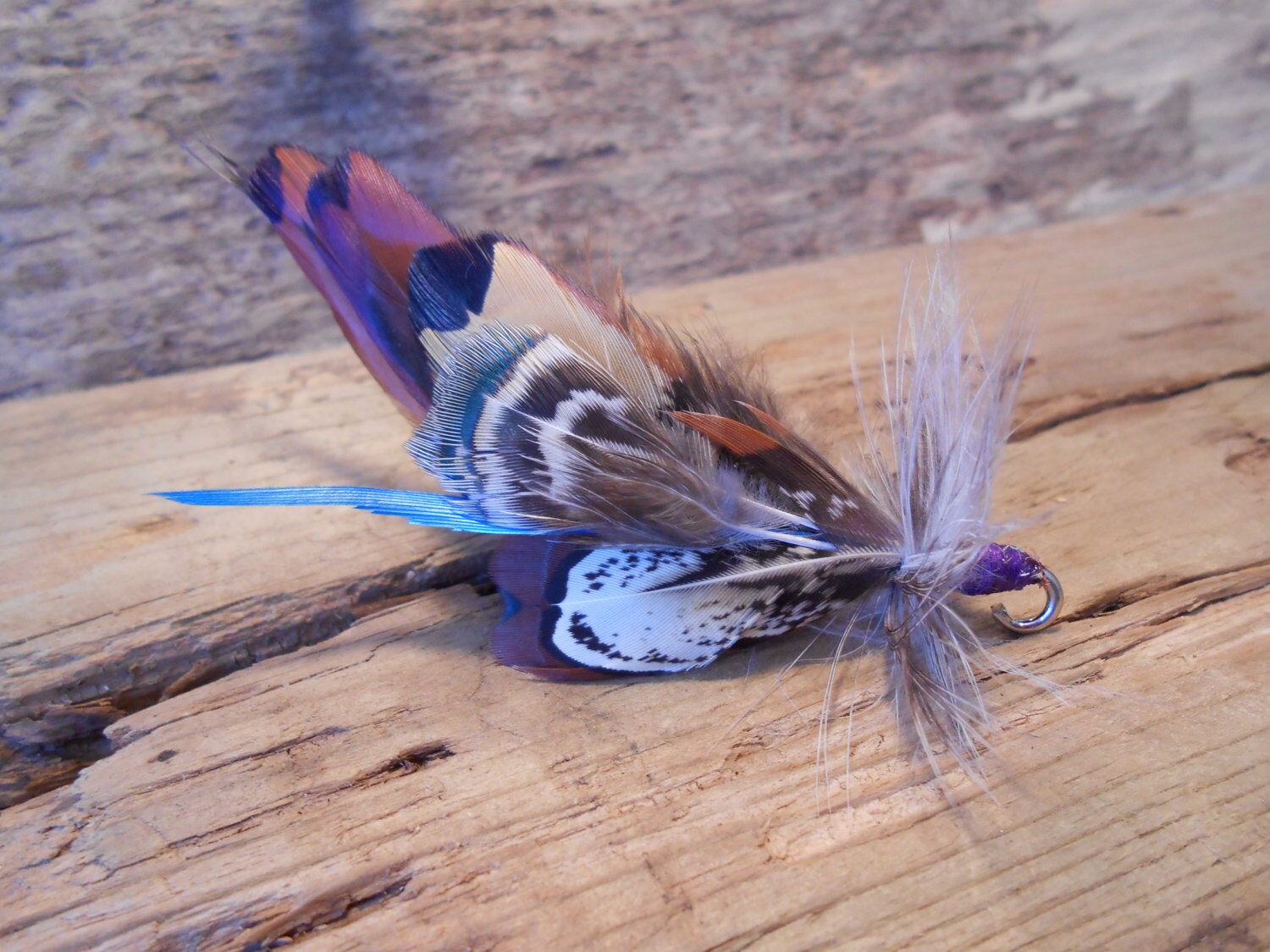 The PHEASANT BAY Collection.buttonhole Tie Fly Fish Boutonniere Wedding ...