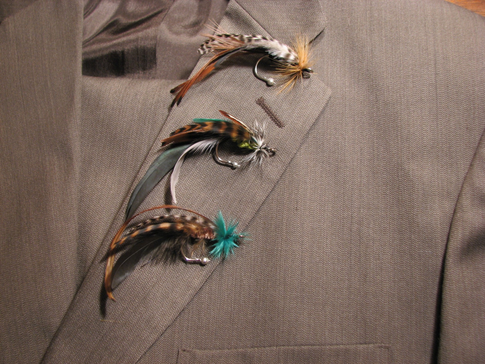 The GREAT GATSBY COLLECTION Set.tie Fly 1920 Buttonhole Lapel Fish ...