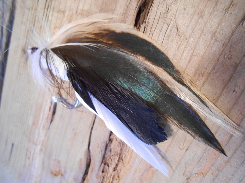 The SNOWBIRD Collection.custom Tie Fly Boutonniere Wedding - Etsy