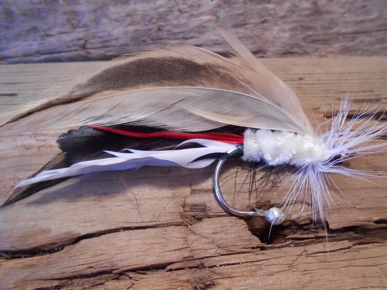 The SNOWBIRD Collection.custom Tie Fly Boutonniere Wedding - Etsy