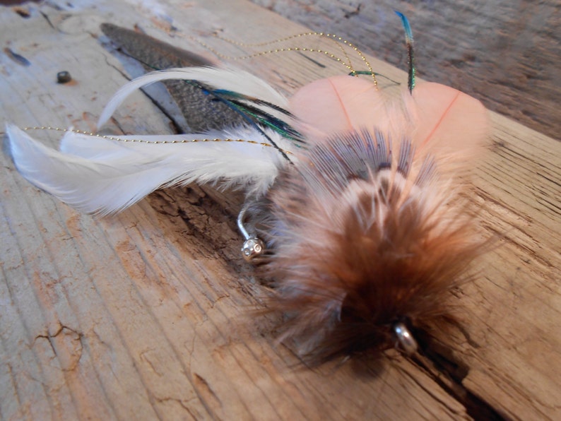 The FAIRFIELD Collection.boutonniere Tie Fly Feather Fishing 1920s ...