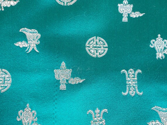 Emerald Green Asian Design Dress - Gem