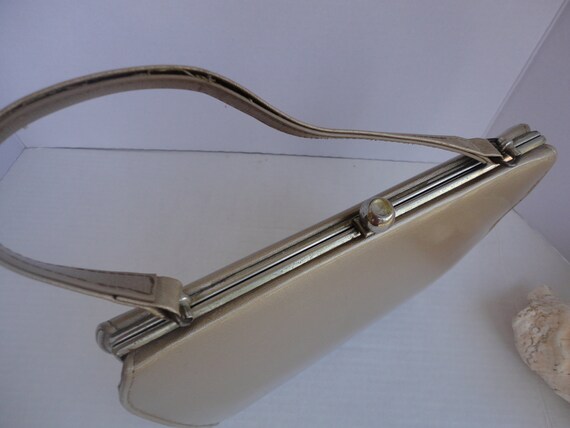 Champagne Tan Color Purse - Gem