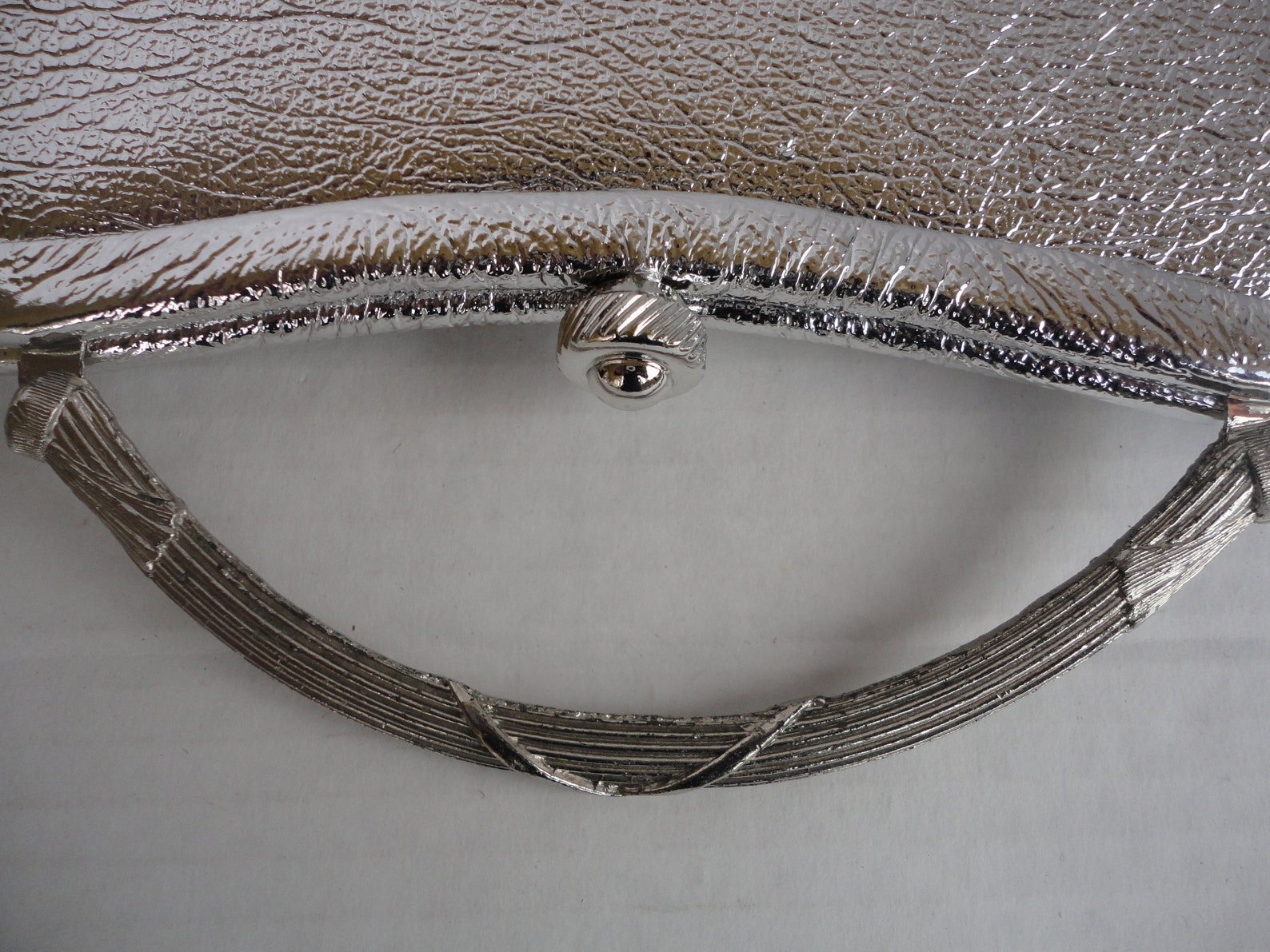 Silver Evening Bag - Etsy