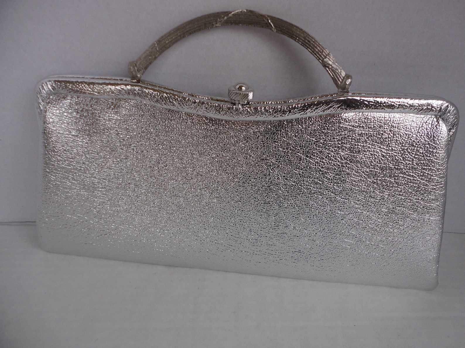 Silver Evening Bag - Etsy