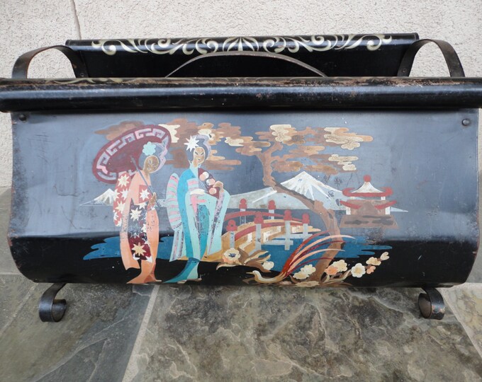 Asian Magazine Rack - Etsy