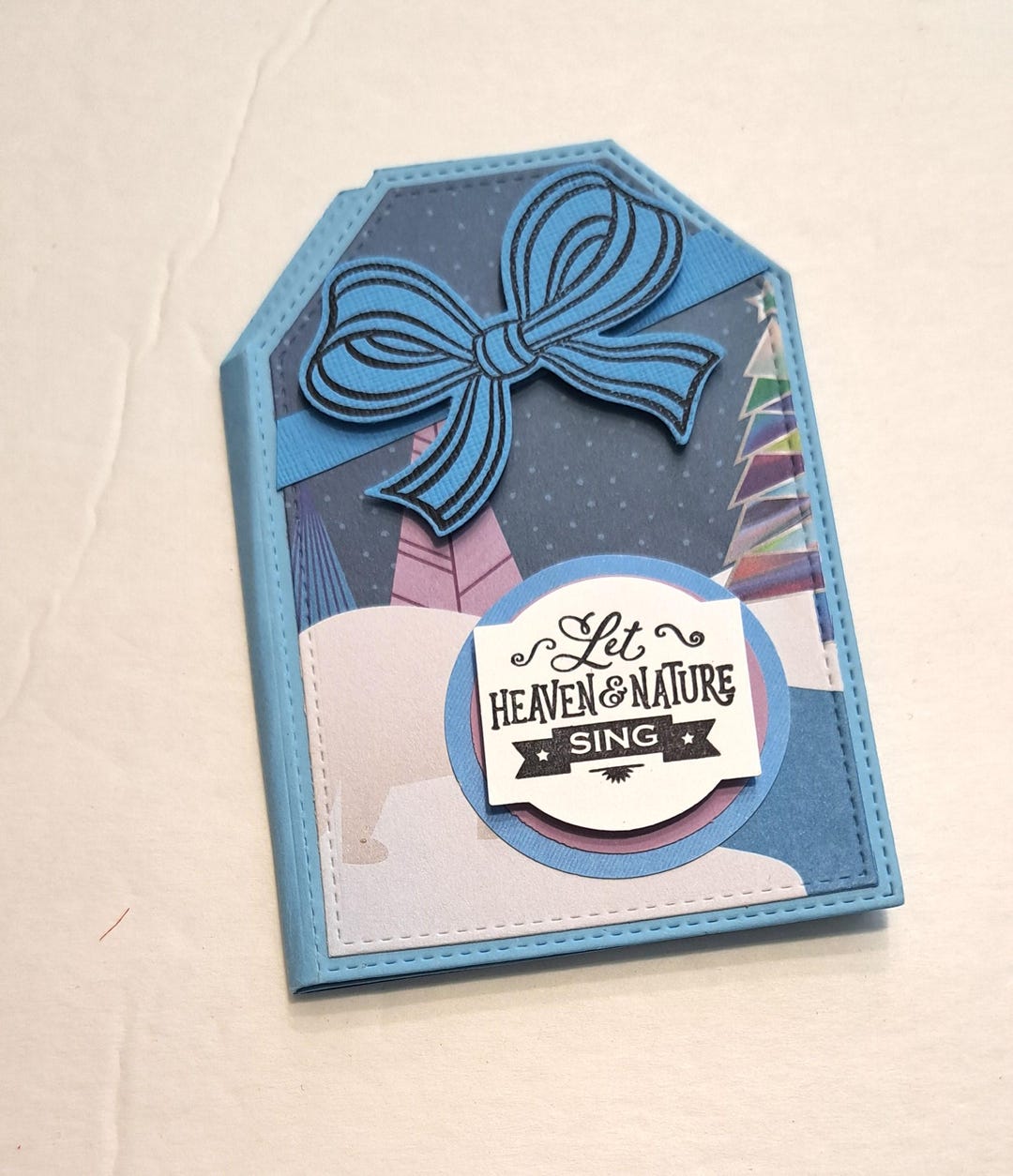 Christmas Gift Card Holder With Two Pockets, Multiple Gift Card Holder ...