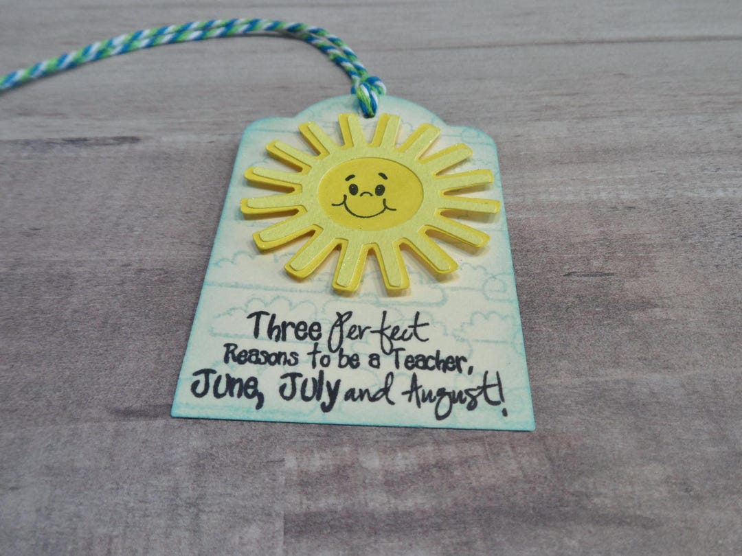 Teacher Gift Tag, Summer Teacher Tag, End of Year Teacher Tag, Teacher ...