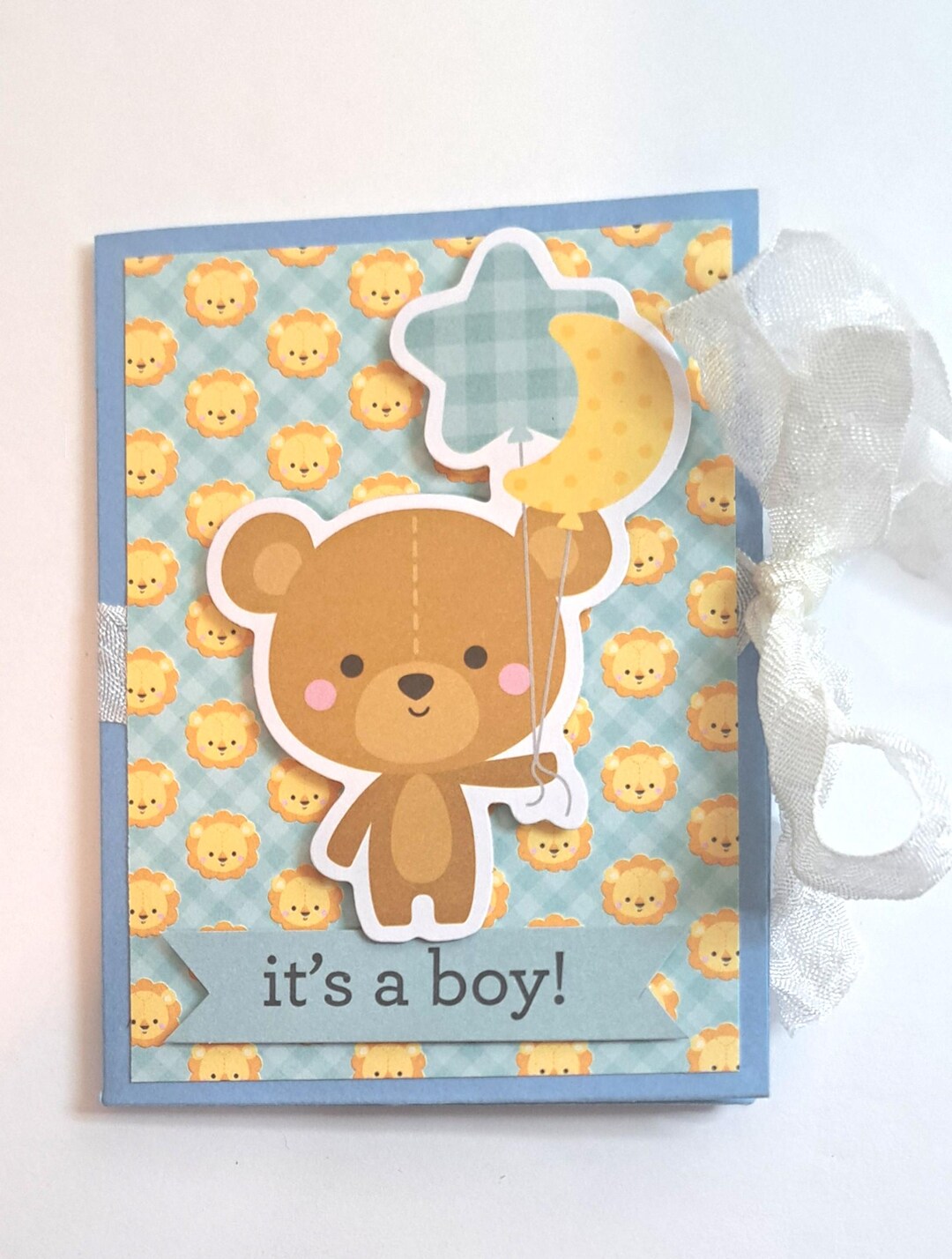 Baby Gift Card Holder for Multiple Cards -- Baby Boy - Baby Card Holder ...