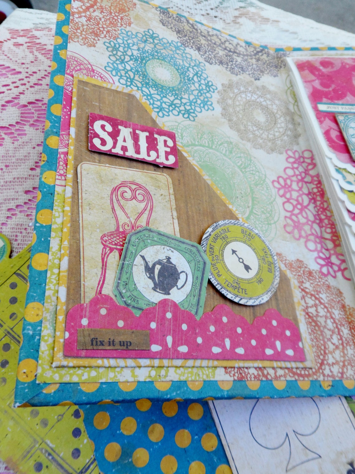 Family Picture Folio Scrapbook Folio Scrapbook Mini Book | Etsy