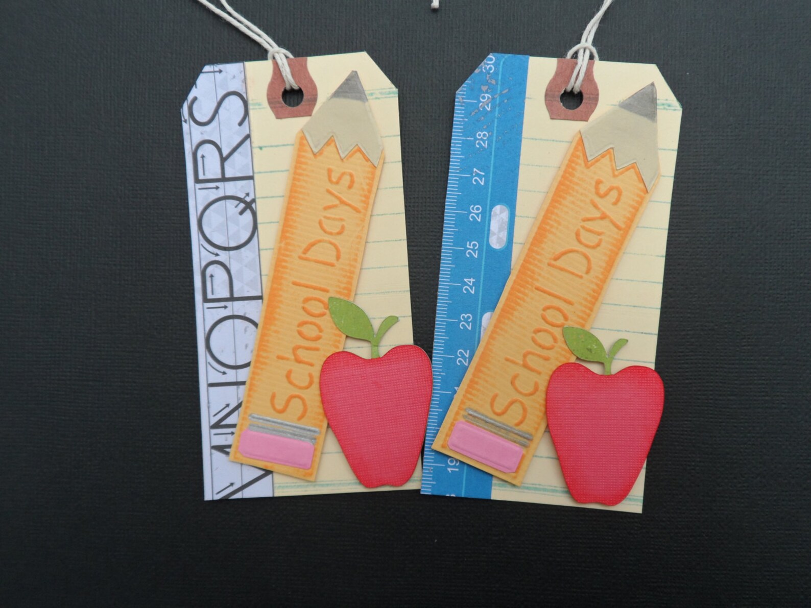 School Days Tag Back to School Tag Teacher Tag School Gift | Etsy