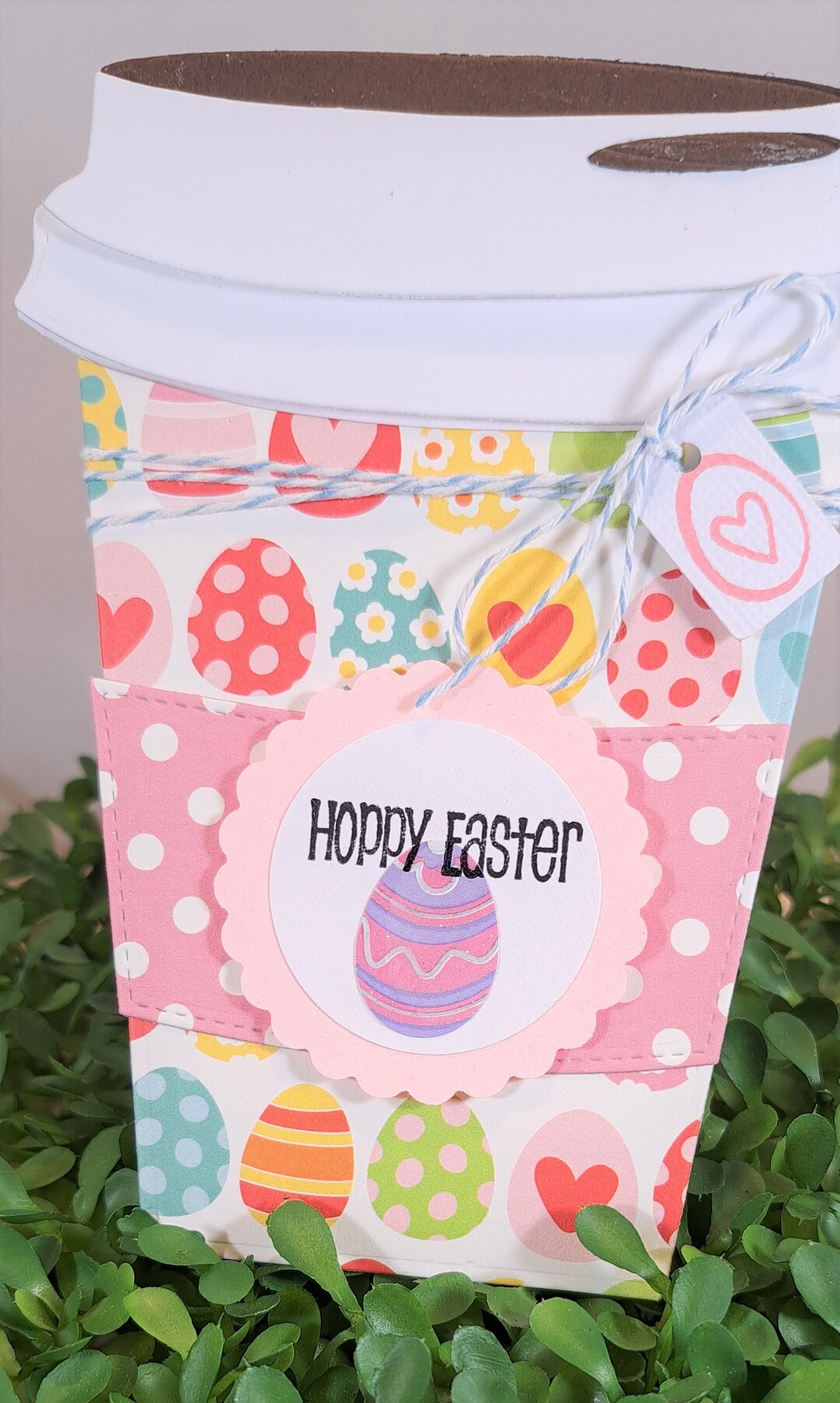 Easter Coffee Cup Gift Card Holder -- Easter Gift --coffee Cup Gift ...