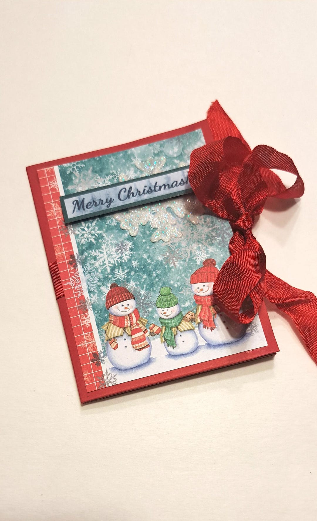 Christmas Gift Card Booklet for Multiple Cards -- Christmas Card ...