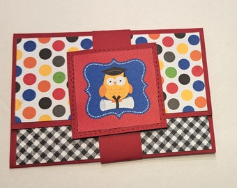 Teacher Thank You, Teacher Appreciation Gift Card Holder, Teacher Gift ...