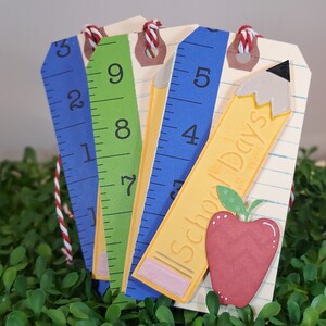 School Days Tag, Back to School Tag, Teacher Tag, School Gift Tag ...