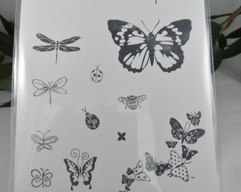 Butterfly stamp | Etsy