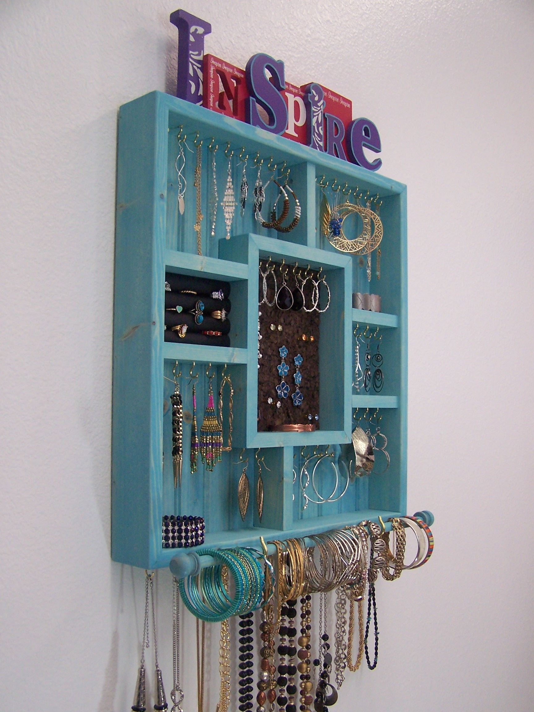 Southwest Room Decor Jewelry Bijoux With Bracelet Bar Organzer | Etsy