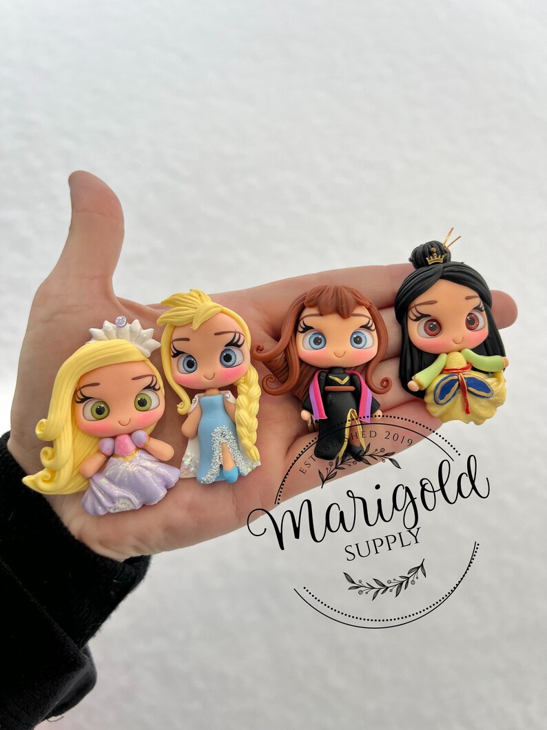 Luxe Princess Collection Clay Center Clay for Bows Hair Bow - Etsy