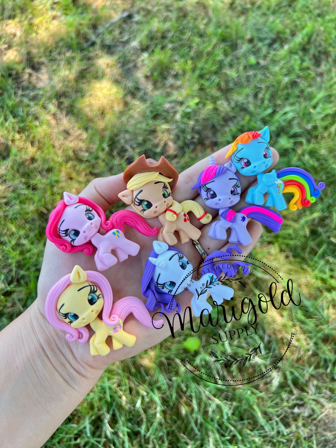 Luxe Ponies Clay Center Clay for Bows Hair Bow Center Clay - Etsy