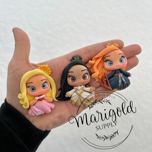 Luxe Princess Collection Clay Center Clay for Bows Hair Bow - Etsy